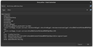 Install and Use Grub Customizer in Fedora Linux