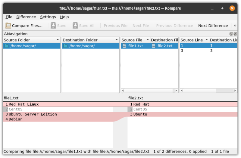 Compare Files in Linux With These Tools