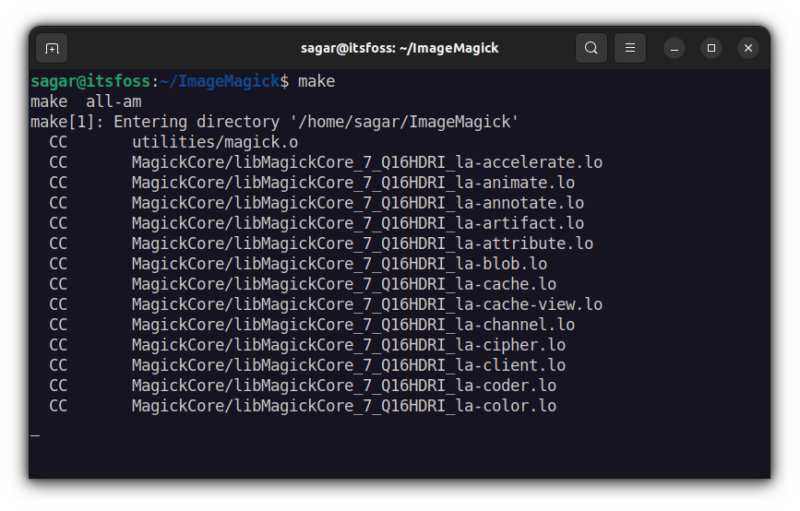 Install ImageMagick on Ubuntu