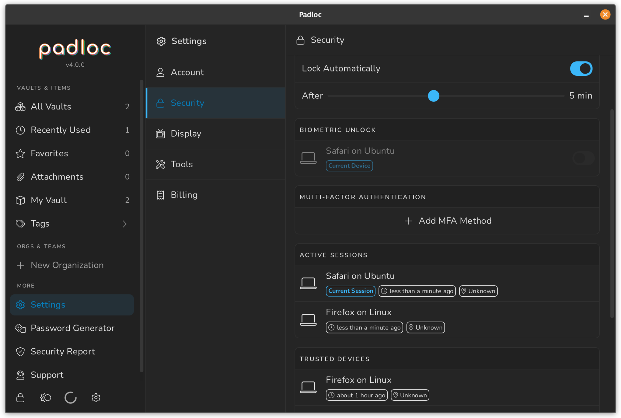Padloc: An Intuitive Open-Source Password Manager