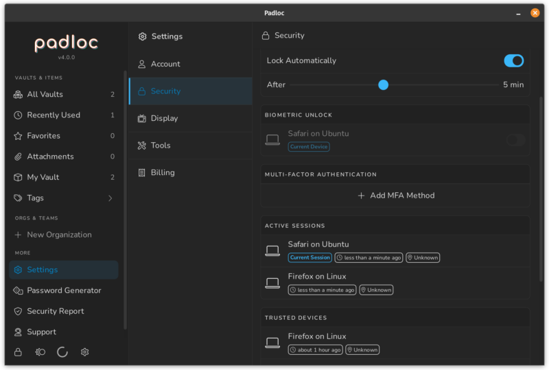 Padloc: An Intuitive Open-Source Password Manager