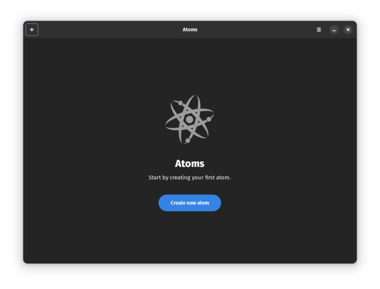 Atoms is a GUI Tool to Let You Manage Linux Chroot Environments Easily