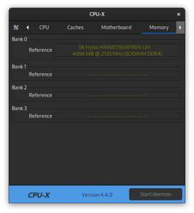 CPU-X an Alternative to CPU-Z for Linux
