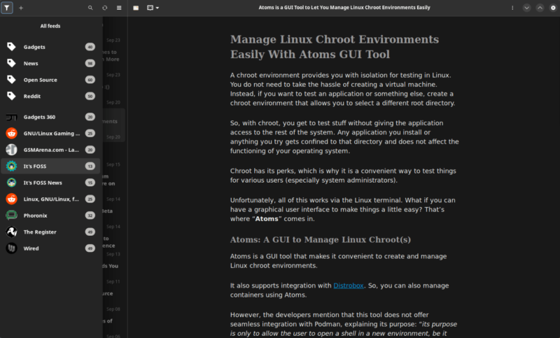 7 Best Feed Reader Apps for Linux Desktop