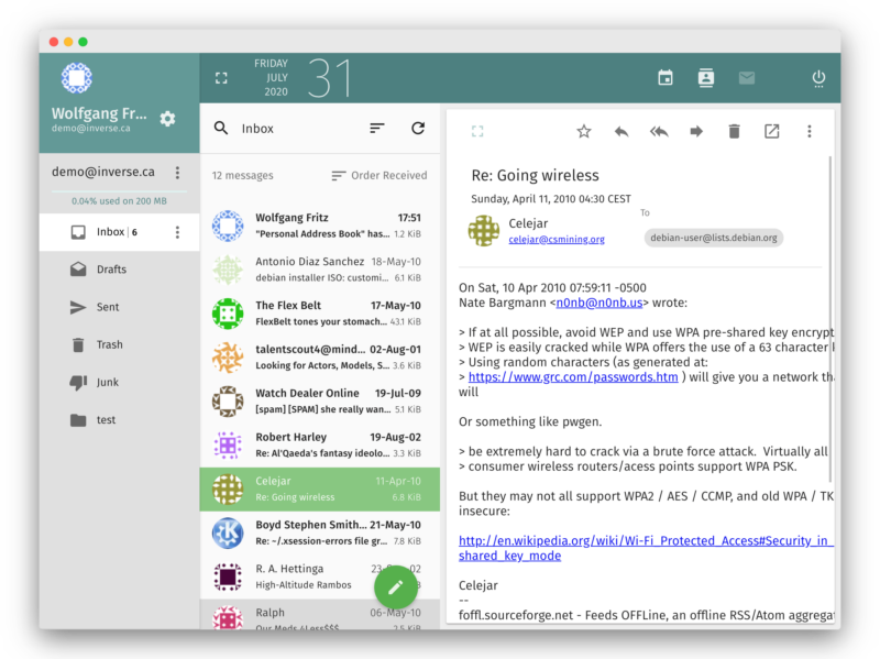 7 Best Open Source Web-based Email Clients