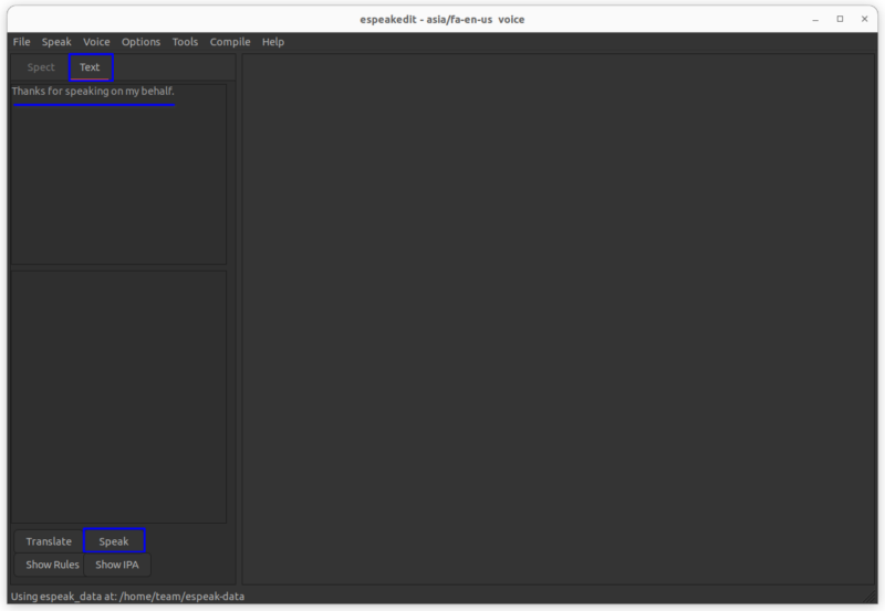 eSpeak: Text To Speech Tool For Linux