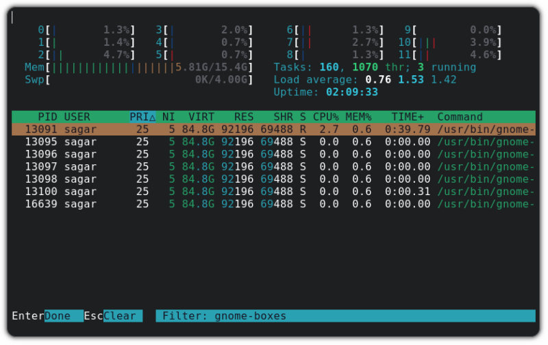 How to Install and Use htop in Linux