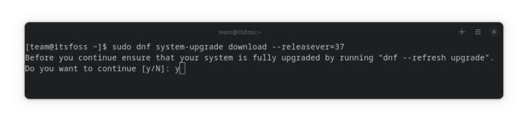 How to Upgrade From Fedora 36 to Fedora 37