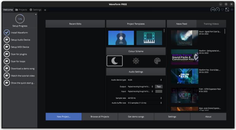 Tracktion Waveform Free: A Cross-Platform DAW