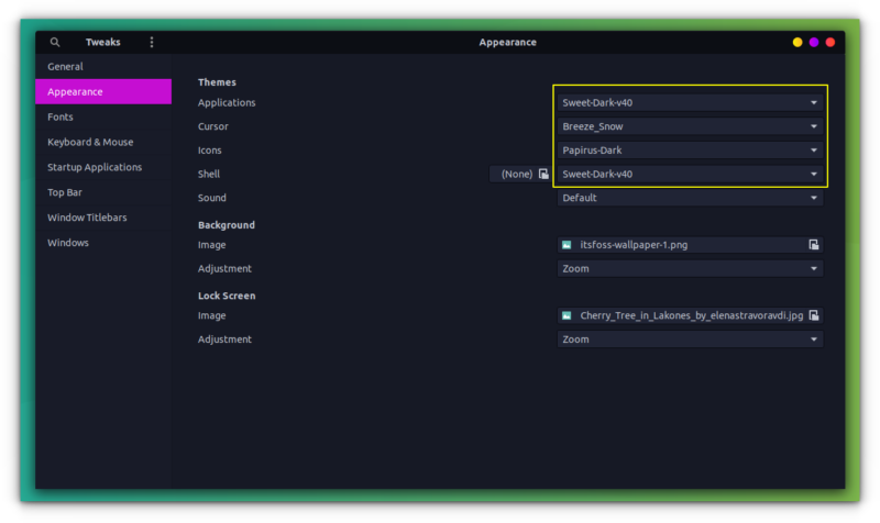 Best Icons, Themes, Cursors & Wallpapers for Customizing Arch Linux